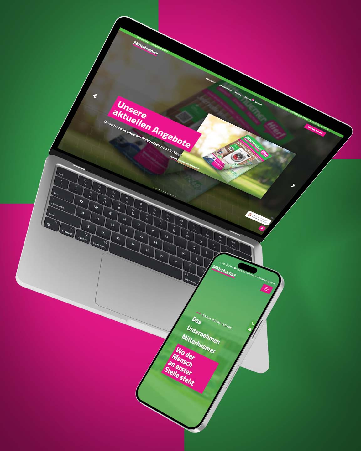 Webentwicklung Und Design Für Mitterhuemer Steyr - ZENITBLAU - Online ...